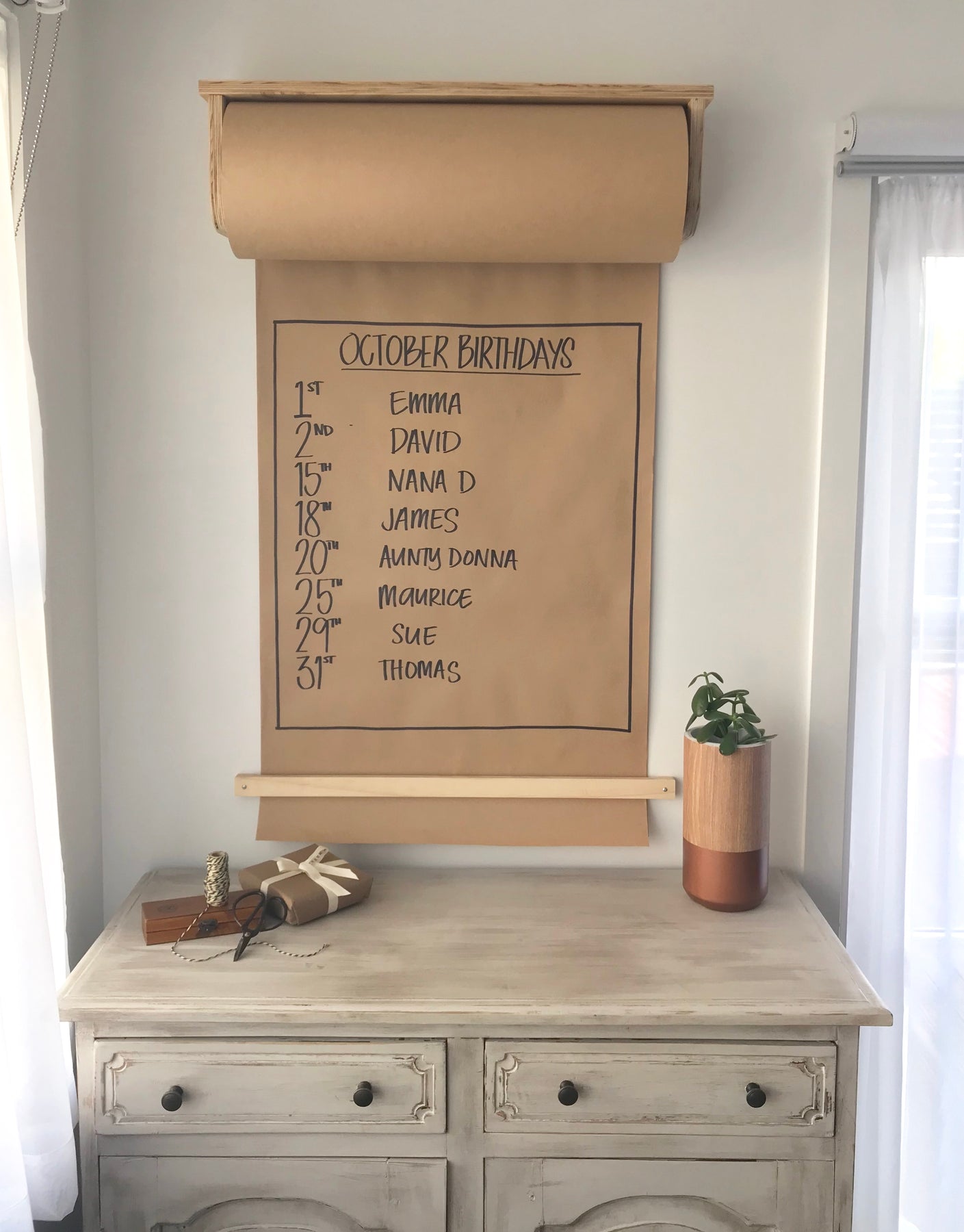 Ply Kraft Paper Roller with Shelf – Love Bradbury