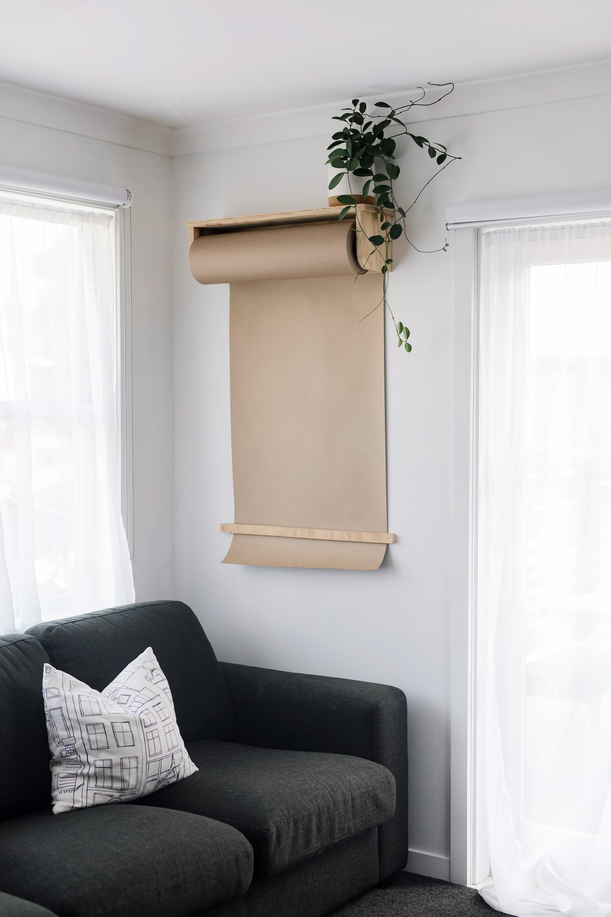 Ply Kraft Paper Roller with Shelf – Love Bradbury